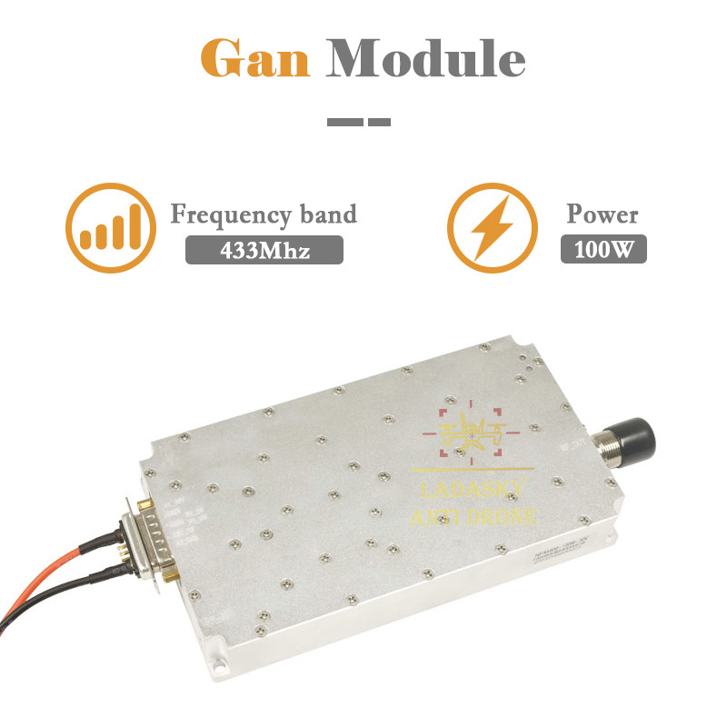 24-36V 433MHz 100W HF-Leistungsverstärker Modul Kommunikation für Anti-UAV 433MHz